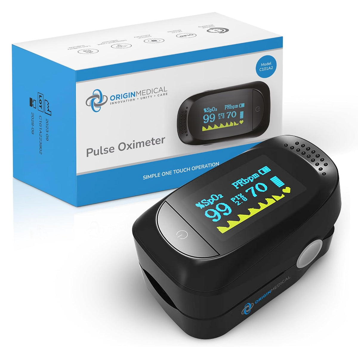Buy Portable Bluetooth SpO2 Digital Fingertip Pulse Oximeter